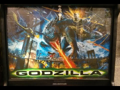 Godzilla Pinball Machine (Sega, 1998) - Image gallery | Pinside Game ...