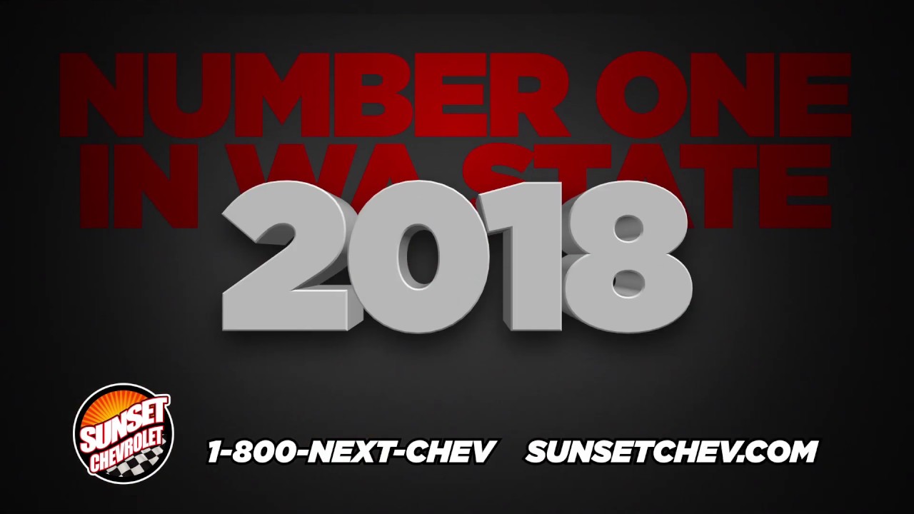 #1 Chevrolet Dealer In Washington (full length) - Sunset Chevrolet | TV ...