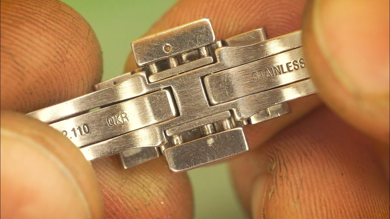 No one wanted to repair this watch clasp - YouTube