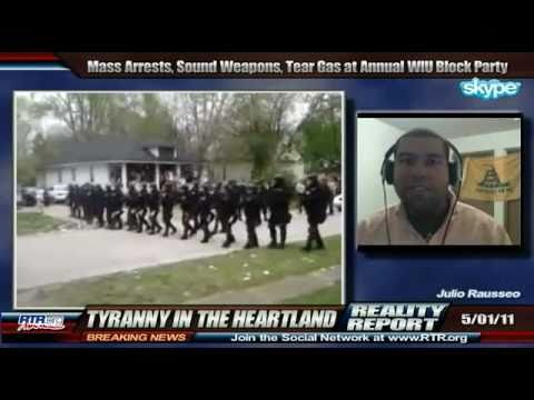 WIU Students Taken Down by the NWO Police State...USA...USA - YouTube