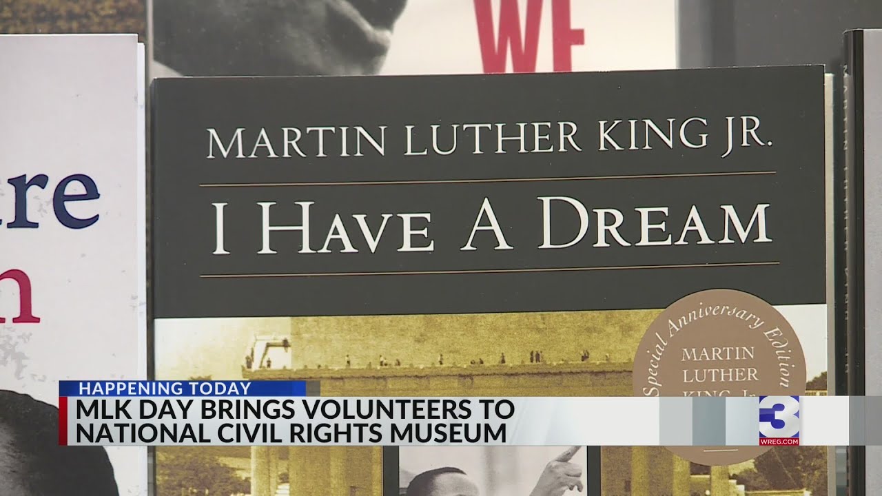 MLK Day brings volunteers to Civil Rights Museum - YouTube