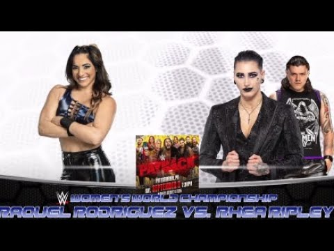 Rhea Ripley vs Raquel Rodriquez - Payback #WWE2K23 #wwe #payback - YouTube