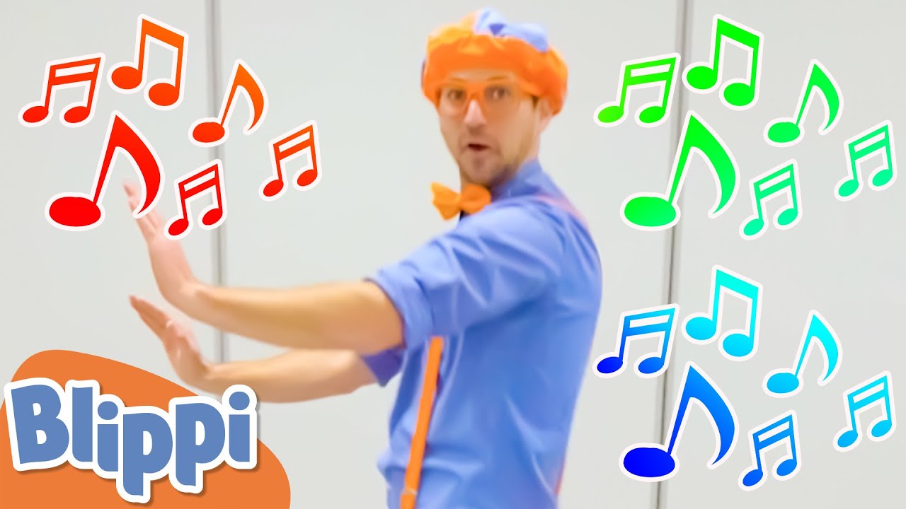 THE BLIPPI DANCE｜Blippi｜Children's Music｜Trucks For Kids｜Gecko's Songs ...