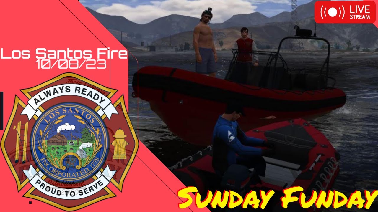 SLRP🔴 Sunday Funday! I Live Fire Roleplay I #fivem I #slrp I #gtav I # ...