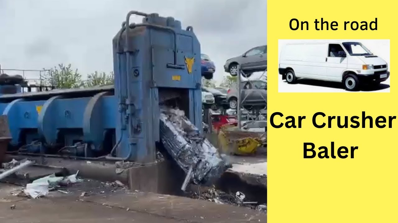 3-month Car Crusher Rebuild Now Running Hard - YouTube