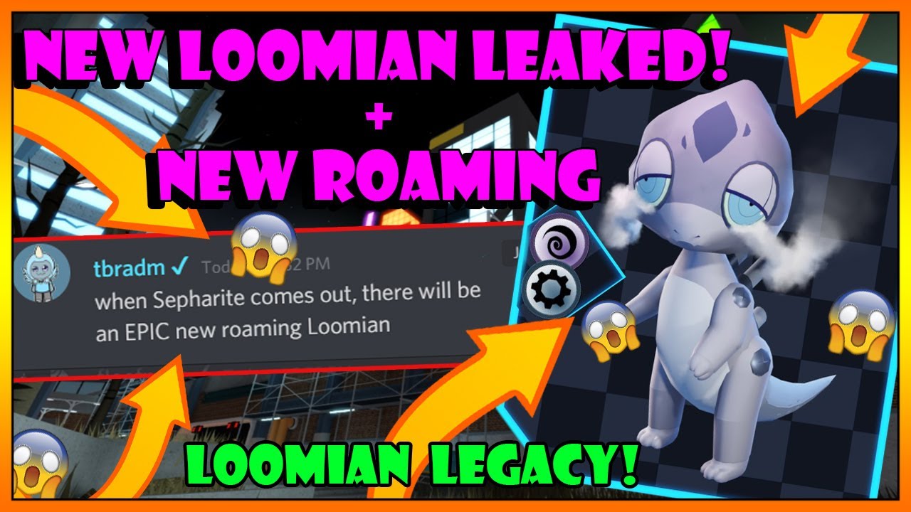 NEW LOOMIAN LEAKED + NEW ROAMING IN LOOMIAN LEGACY | ROBLOX - YouTube