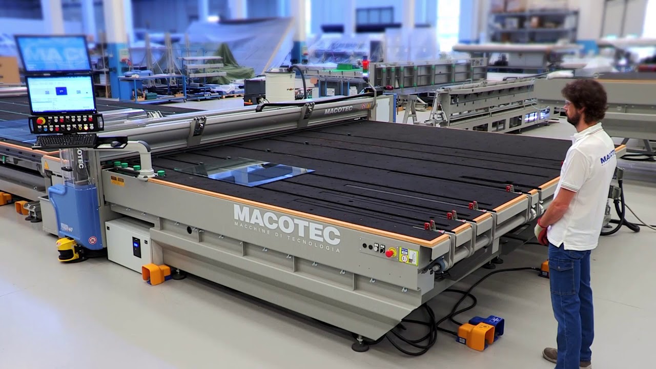 AUTOMATIC COMBINED CUTTING LINE HD - YouTube