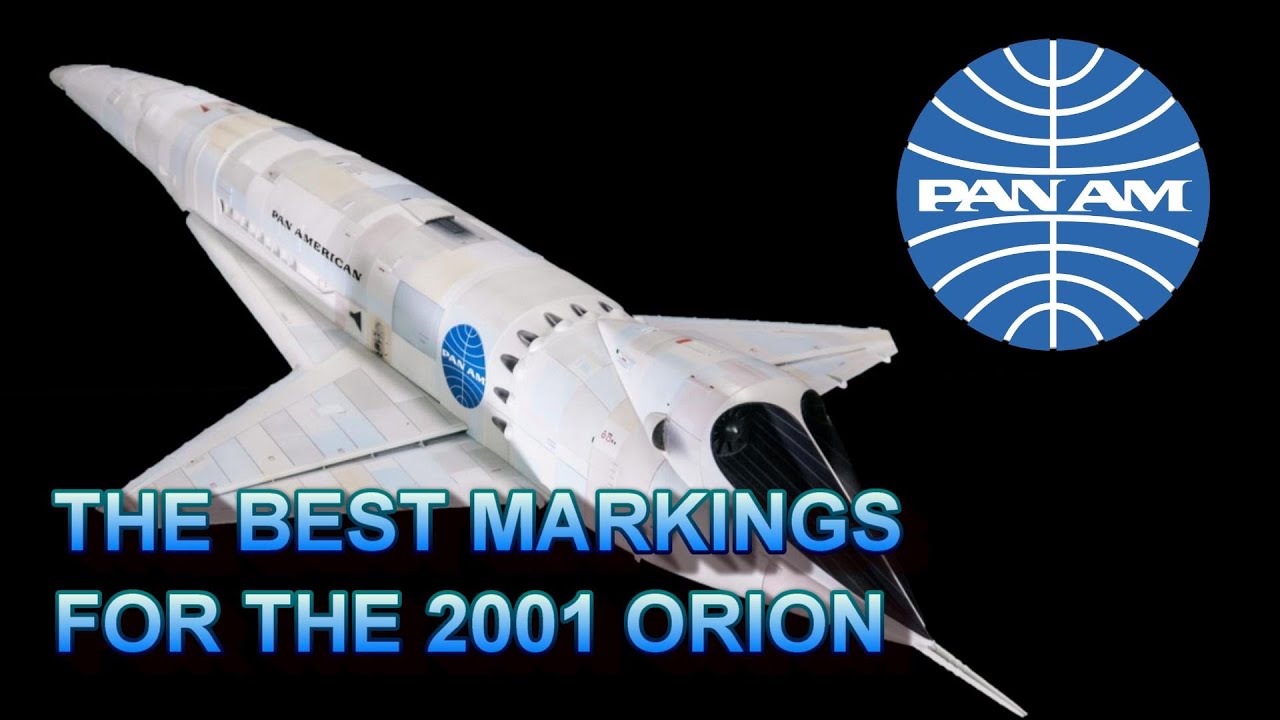 2001 Orion Space Clipper Dry Transfer Markings from SD Studios LTD ...