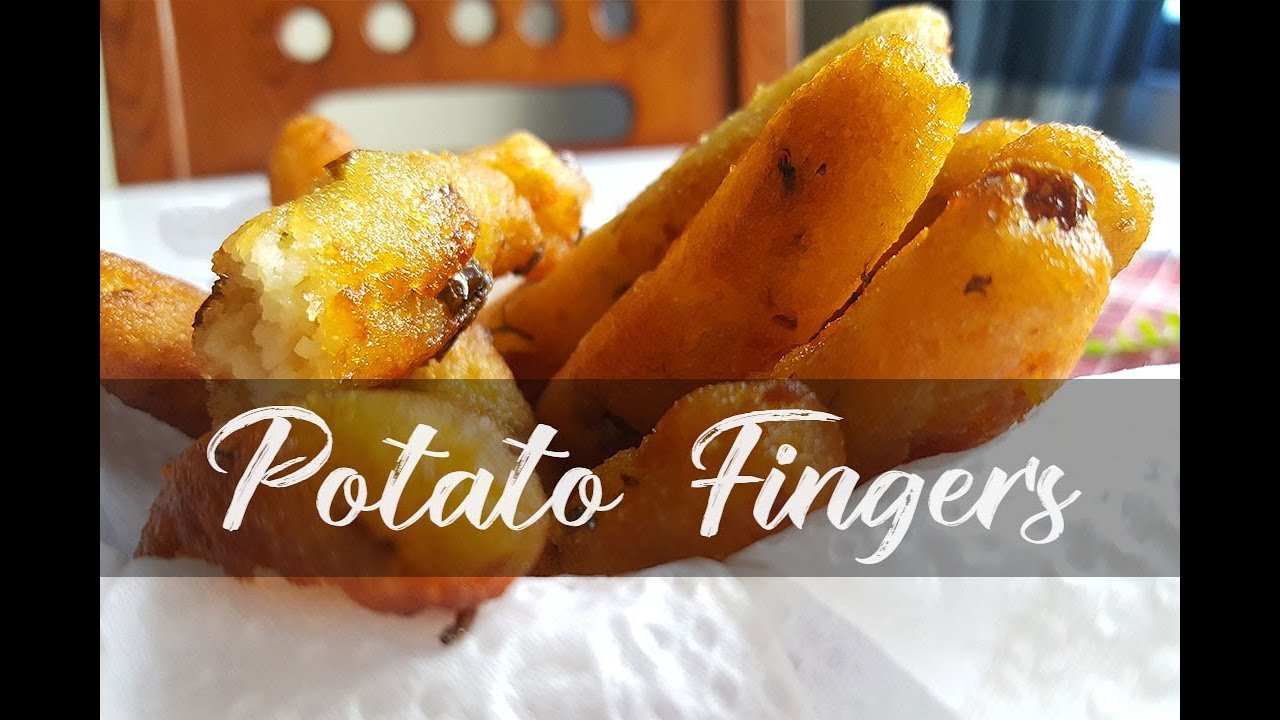 Potato Fingers|Crispy Potato Fingers। Potato Rava Fingers।ক্রিস্পি ...