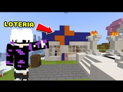 FIZ UMA LOTERIA NO MINECRAFT LUNÁTICOS - YouTube