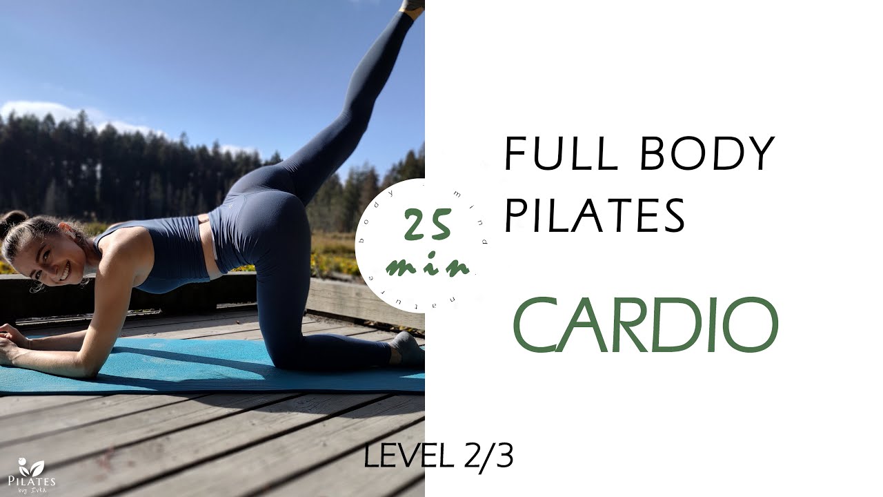 25 min | FULL BODY Pilates | CARDIO | pre pokročilých - YouTube