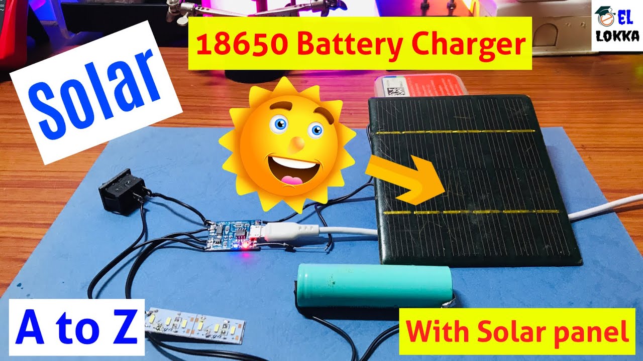 DIY Solar Charger With TP4056 Module 18650 Battery Charger diy-solar-charger-with-tp4056-module-18650-battery-charger