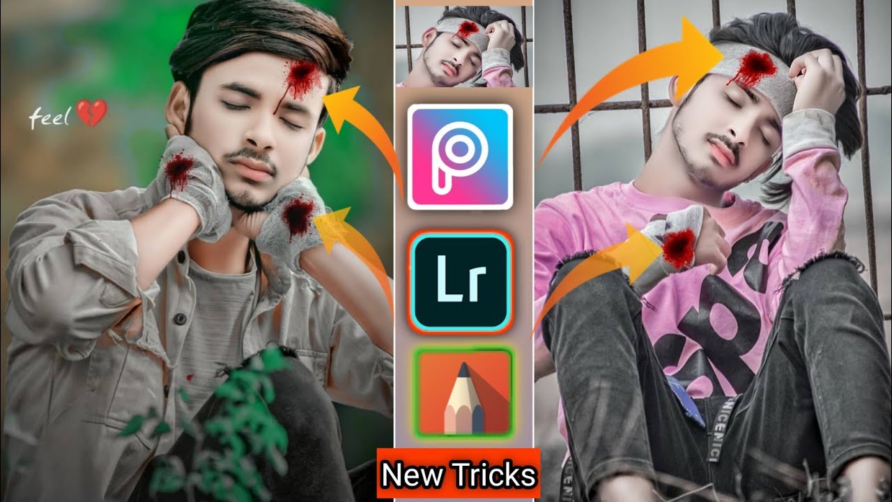 Blood Manipulation Photo Editing Tutorial Step By Step In PicsArt ...