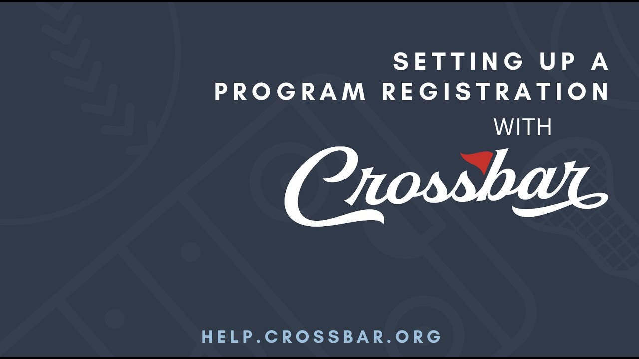 Setting Up A Program Registration YouTube setting-up-a-program-registration-youtube