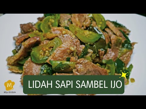 LIDAH SAPI SAMBEL IJO | Mila Kitchen