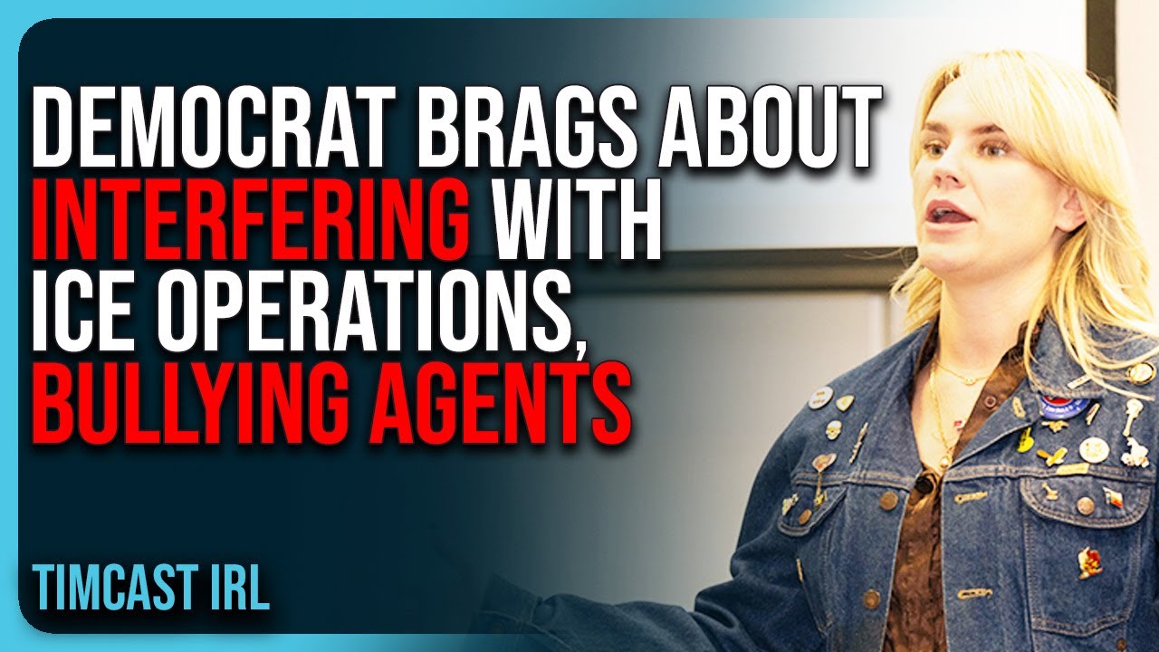 Democrat BRAGS About INTERFERING With ICE Operations, BULLYING Agents ...