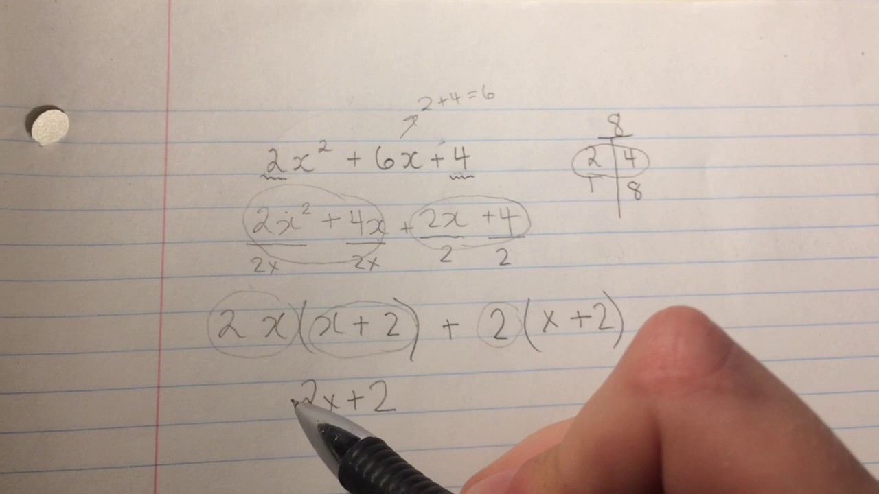 Trinomials (Expanding and Factoring) - YouTube