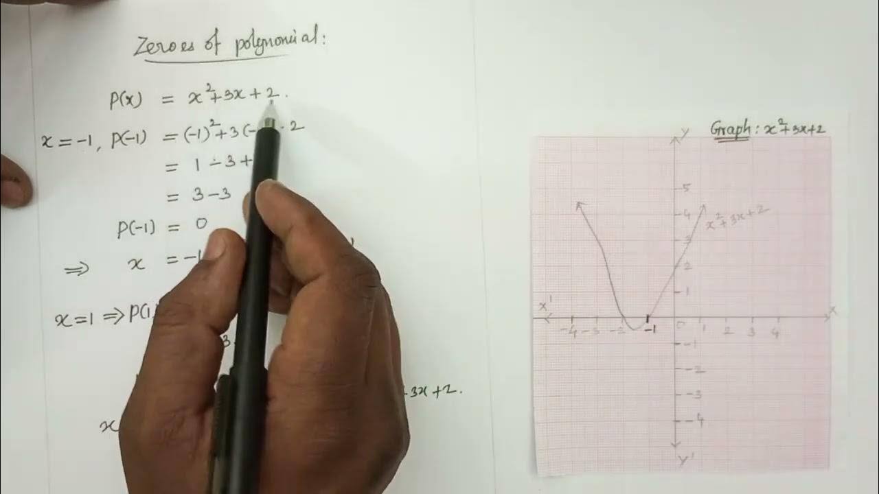Zeroes of polynomial and non zeroes of polynomial - YouTube