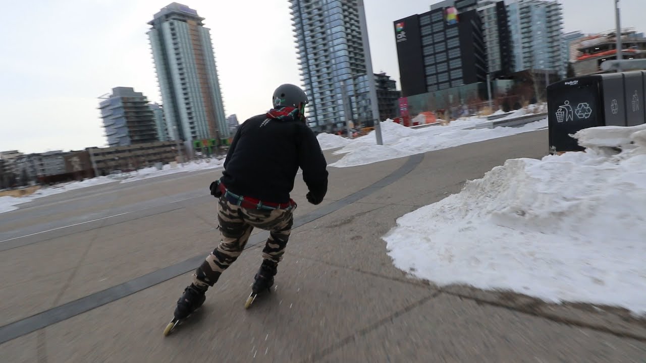 Rollerblading Inline Skating Flow Style - YouTube