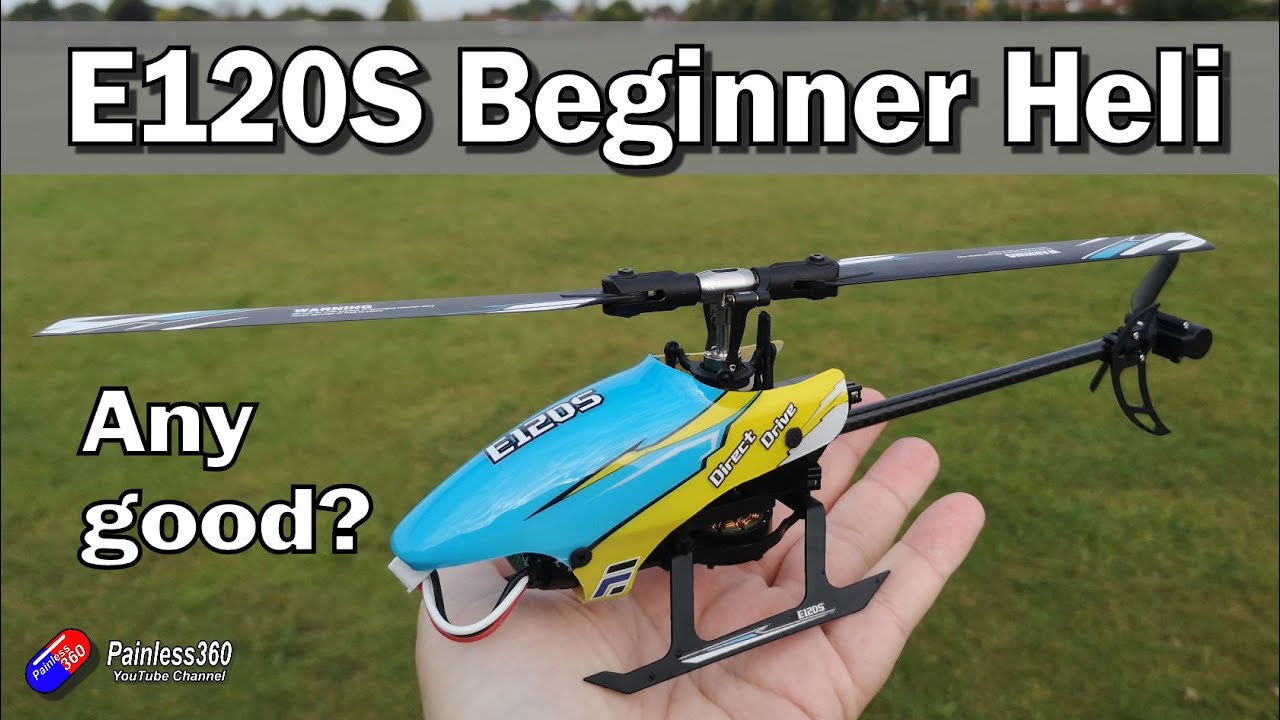 Eachine E120S helicopter: A nice little heli aimed at the beginner? - YouTube