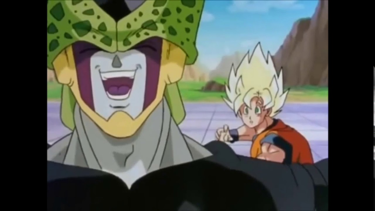 Cell’s perfect evil laugh - YouTube