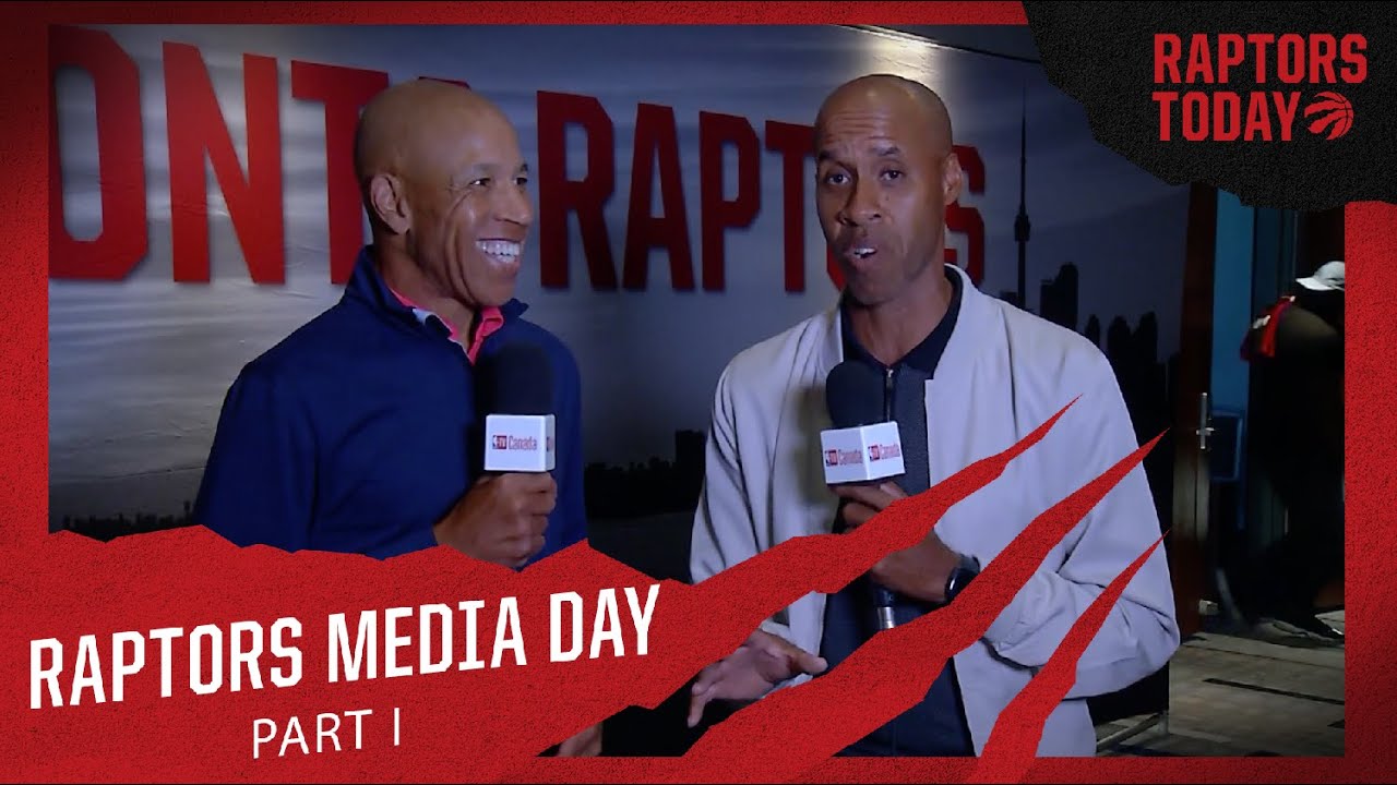 Recap of Media Day Part 1 | Raptors Today - YouTube