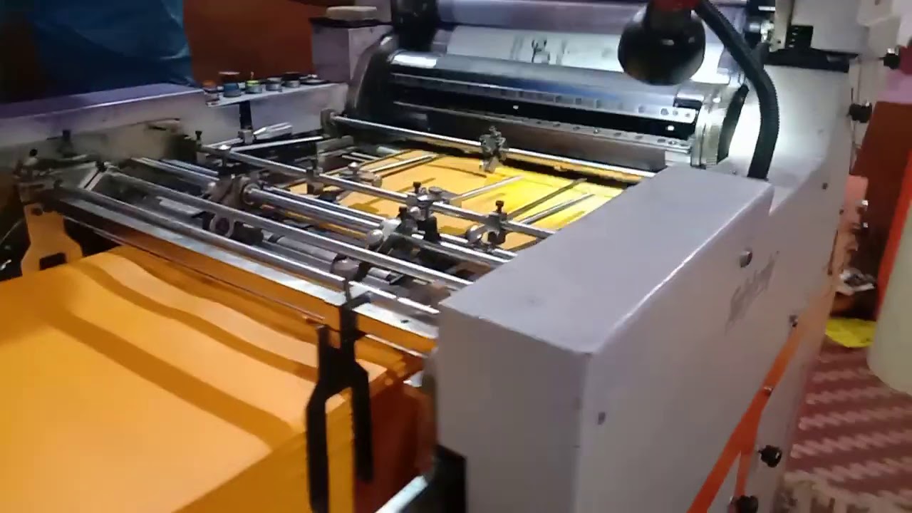 Fairprint single colour printing - YouTube