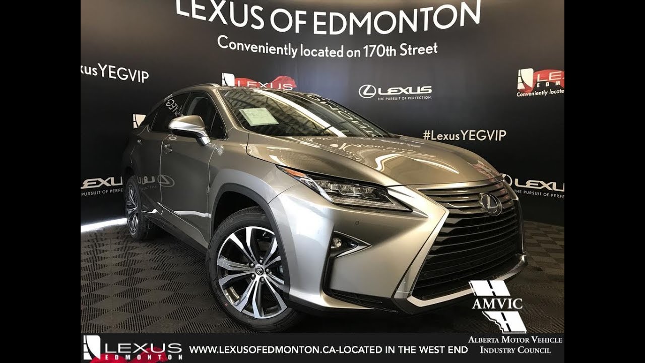 Silver 2018 Lexus RX 450h Standard Package Walkaround Review North ...