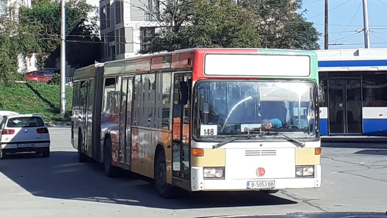 Mercedes-Benz O405GN2 [В 5053 ВВ] Line - 148 (Video) Part-2 - YouTube