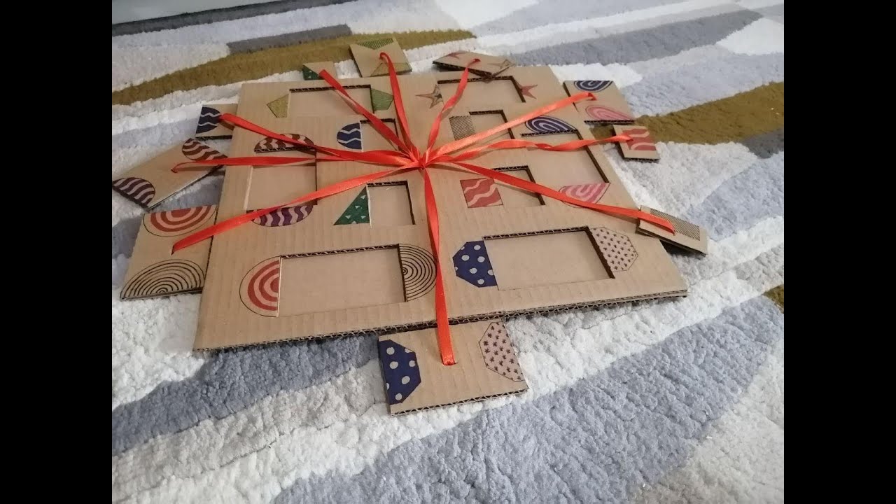 DIY toddlers' learning activity/ game: Recognizing shape and fine motor ...