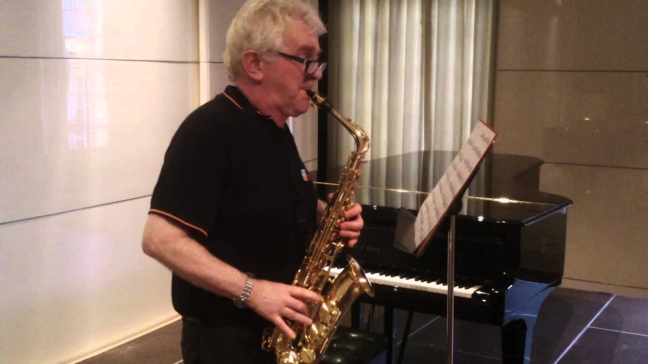 James Rae No 7 Andante from 18 Concert Etudes for solo saxophone - YouTube