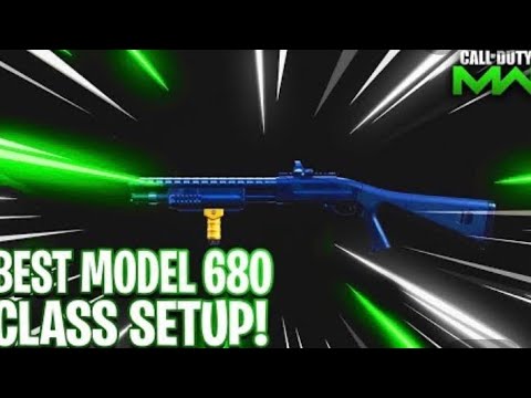 *NEW* Best Model 680 ClassSetup in MW! (OVERPOWERED Model 680 Class ...