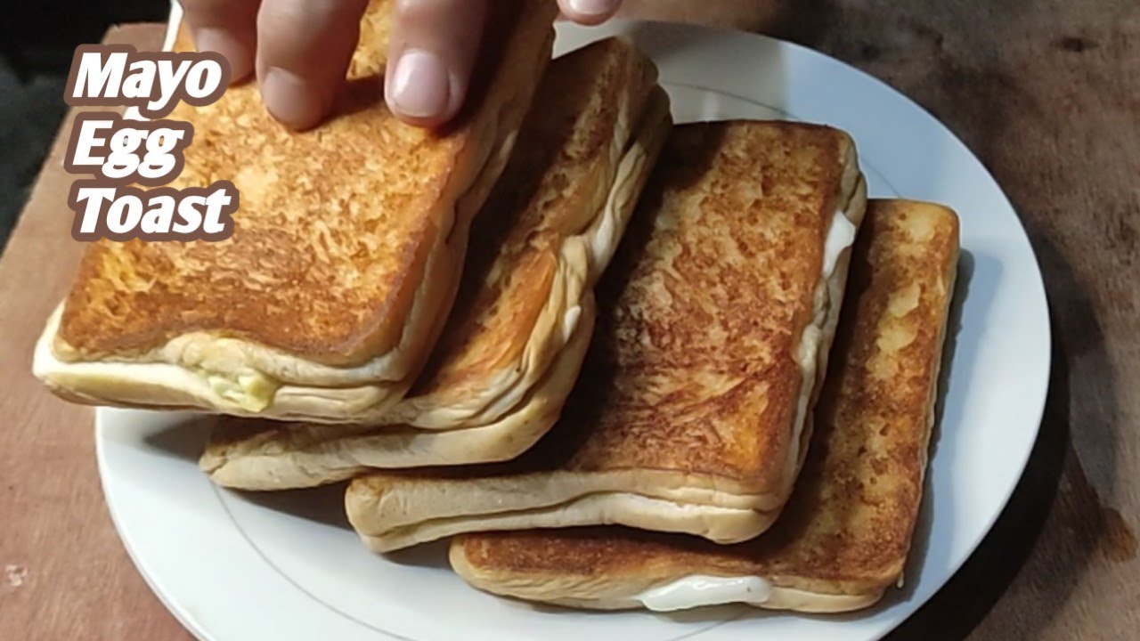 Mayo Egg Toast.. - YouTube