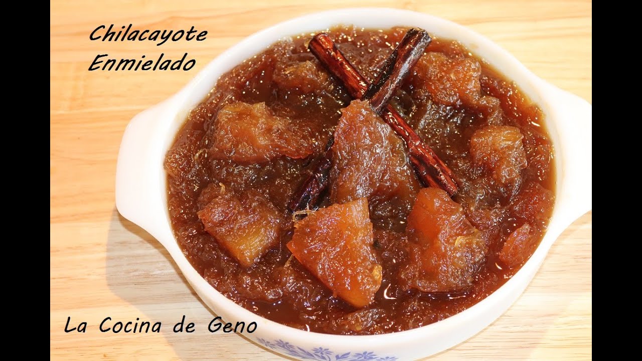 Como Hacer Chilacayote Enmielado Para Empanadas o para disfrutarlo con ...