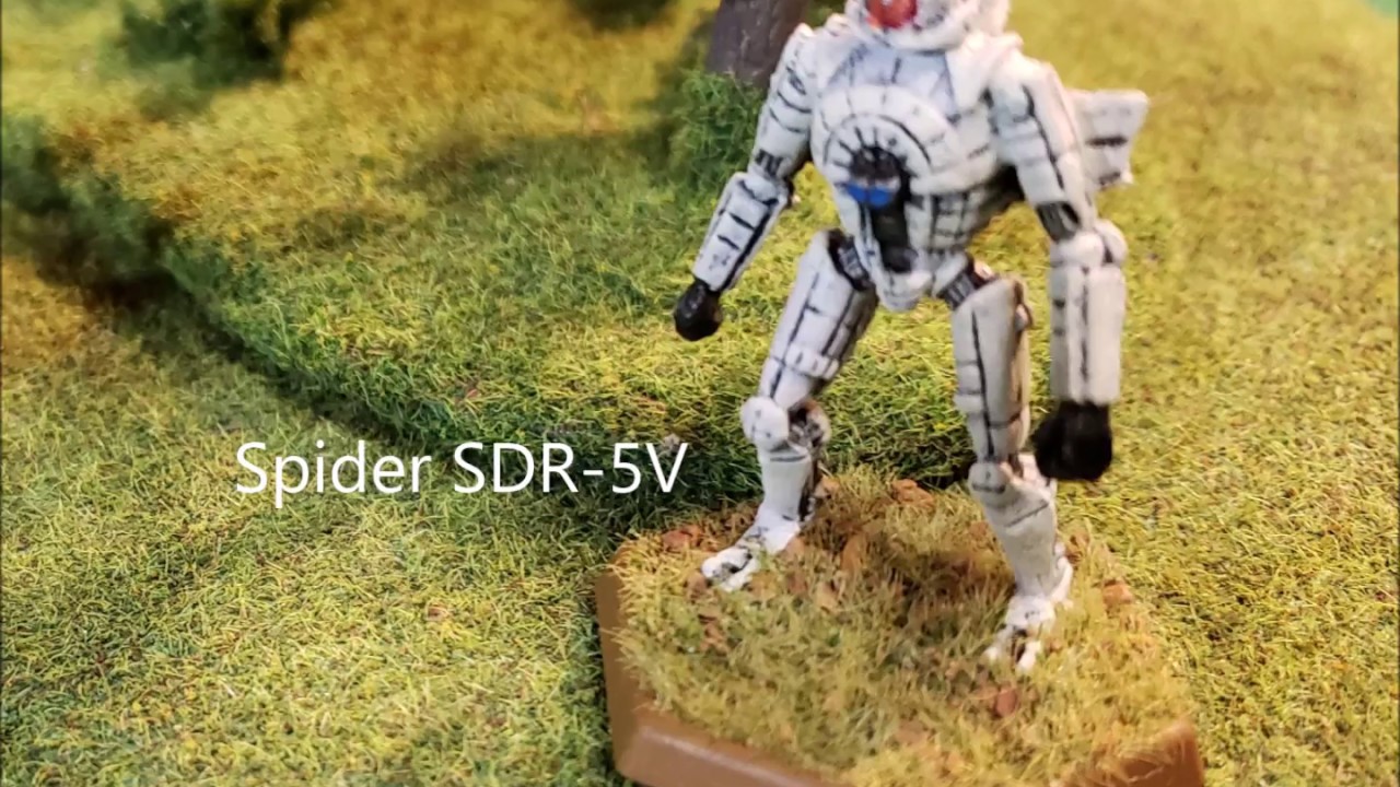 Battletech: Spider SDR-5V Mercenary Thoughts From The Inner Sphere ...
