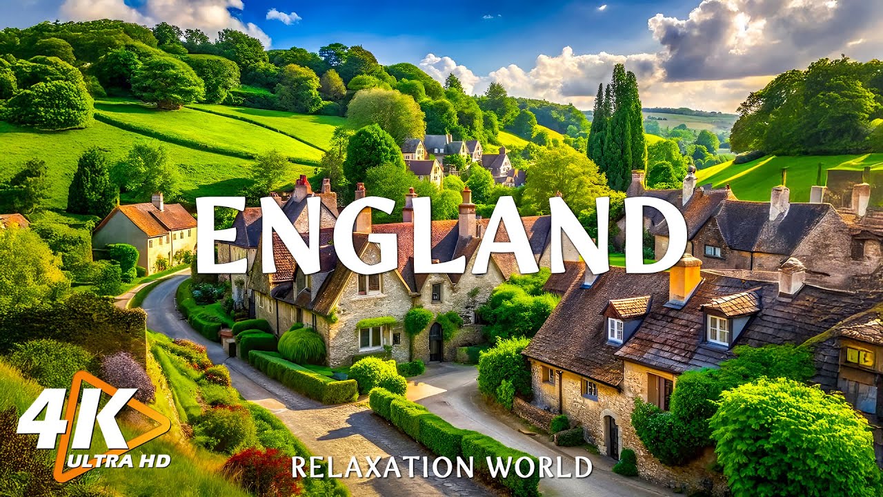England 4K - Breathtaking Nature & Relaxing Music | Scenic Relaxation ...
