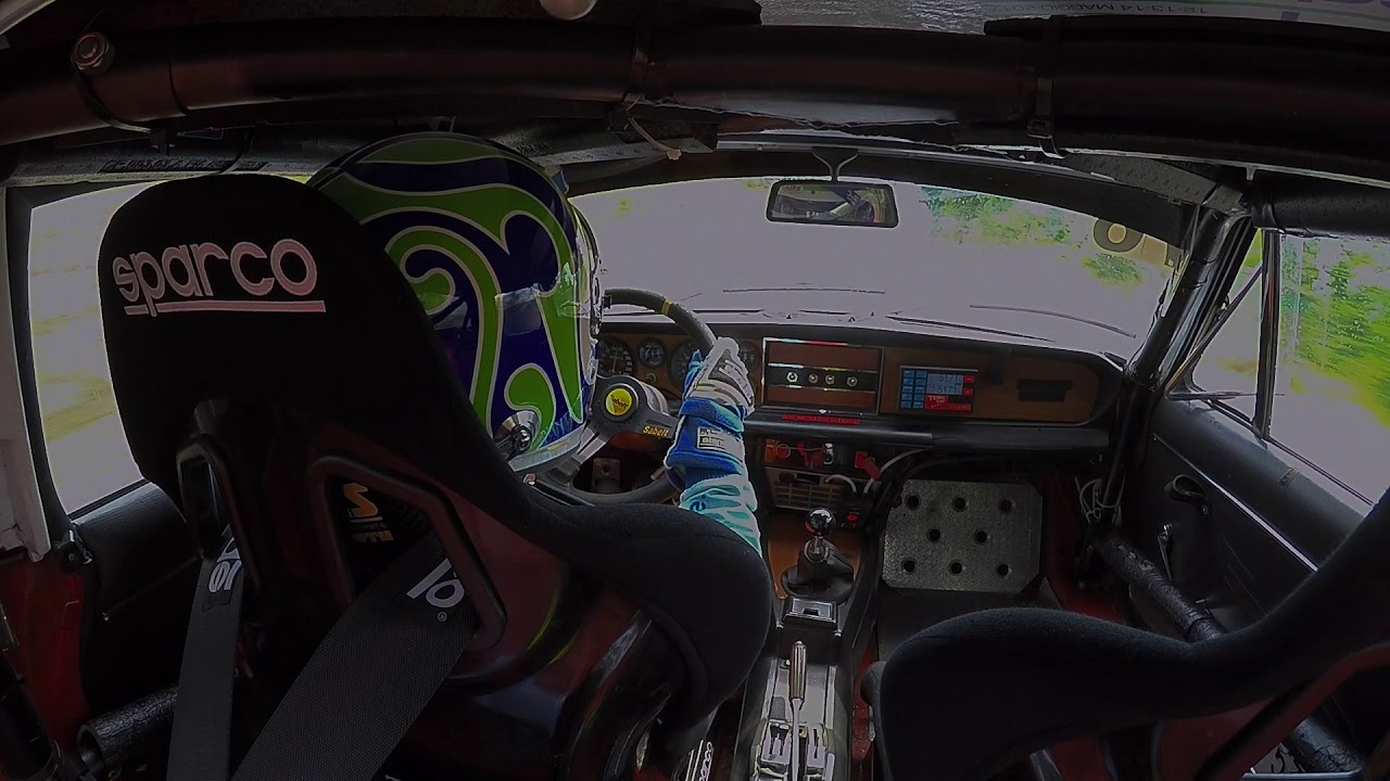 Camera car Bologna-Raticosa 2019 Enrico Rondinelli Fiat 124 Sport ...