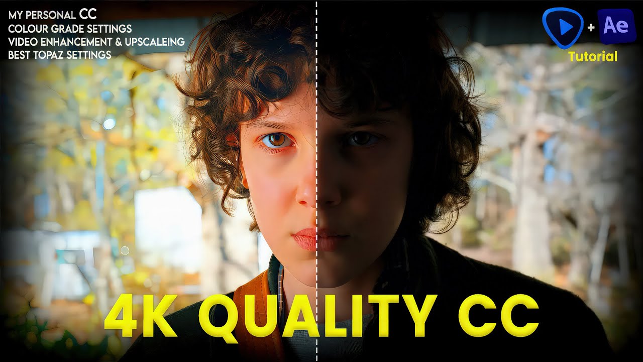 4k Quality + Color Grade Tutorial | My Personal Settings - YouTube