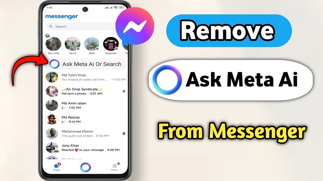 How to Remove Meta Al on Messenger? | trun Of Meta Ai in Messenger 2025 ...