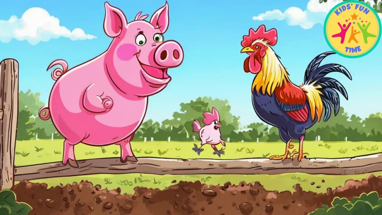 The Animals On The Farm | Animals and Farm Song for Kids | Kids' Fun ...