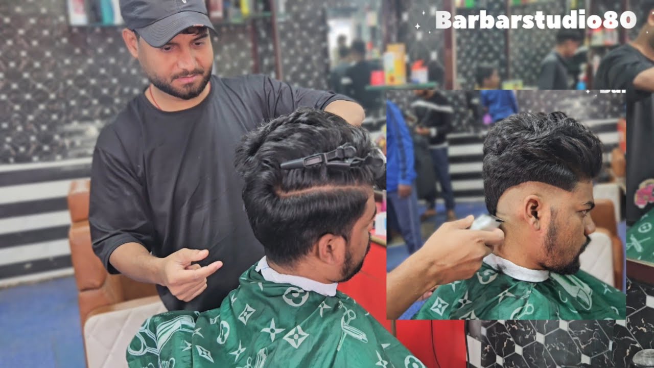 CRAZY HIGH FADE STYLISH HAIRCUT ! 2025 - YouTube