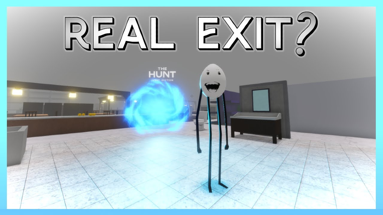 SCP 3008 THE HUNT EVENT | REAL EXIT CUTSCENE - YouTube