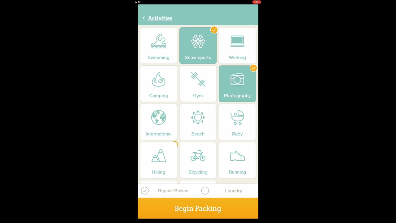 PackPoint Travel Packing List Planner - YouTube
