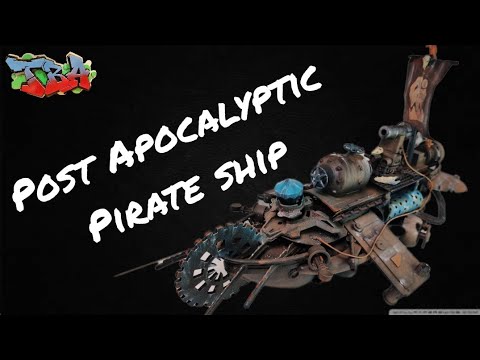 How to make a Post Apocalyptic Pirate Ship from junk. #howto # ...