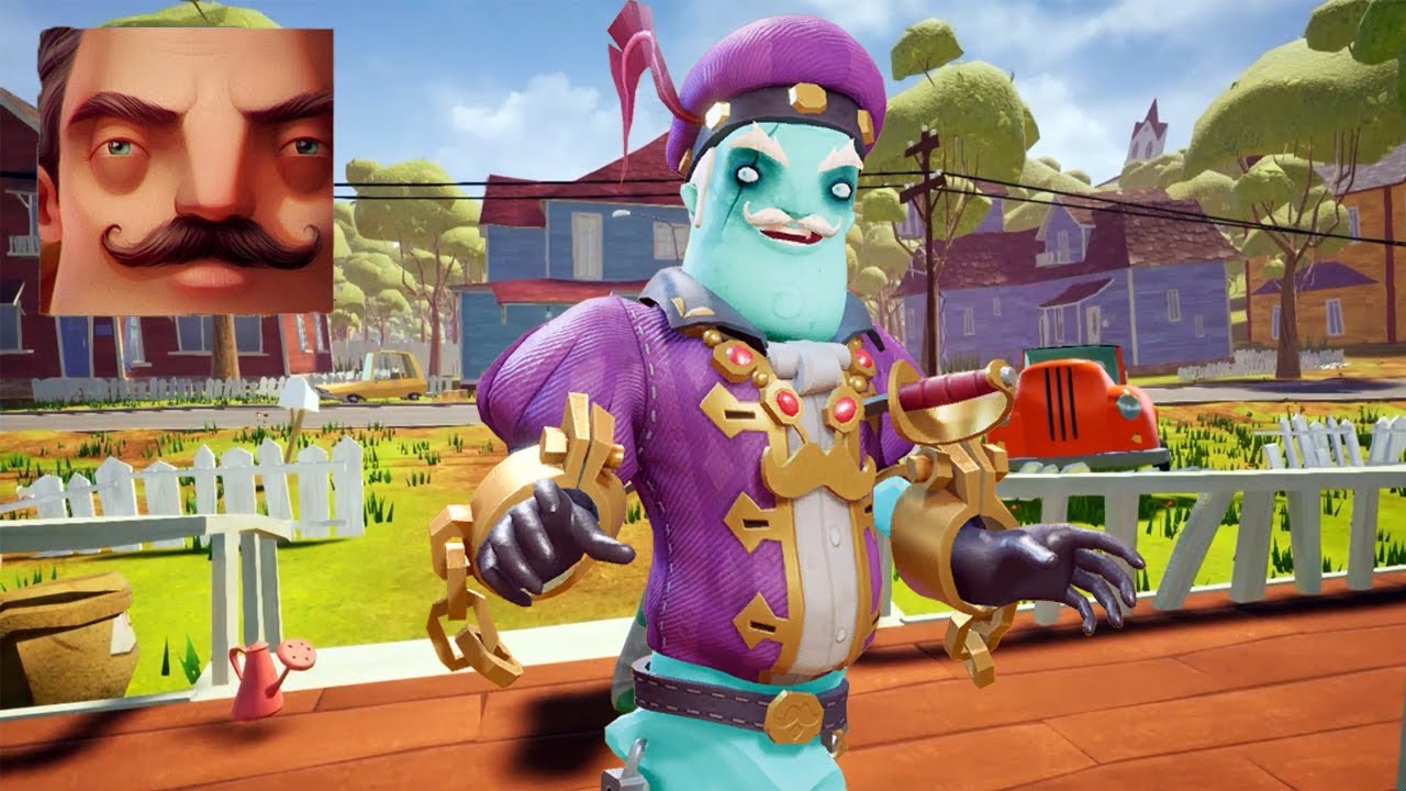 Hello Neighbor - My New Neighbor Ghost Hamlet (Secret Neighbor) Act 1 ...