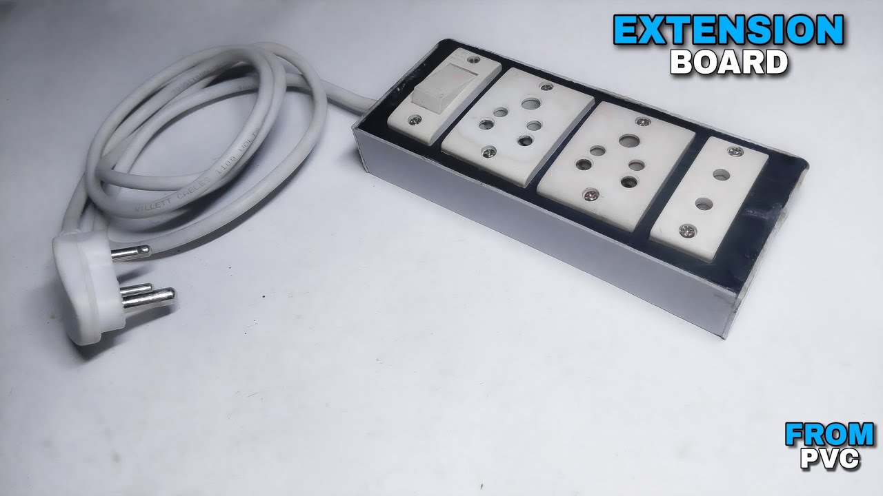 How to make an extension board at home | Homemade extension board | # ...