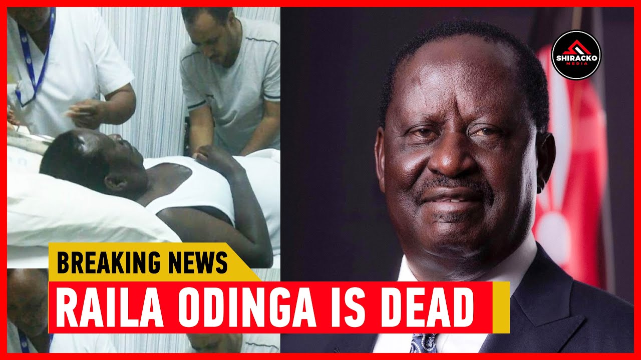 BREAKING NEWS! REMEMBERING RAILA AMOLLO ODINGA! REST IN PEACE - YouTube