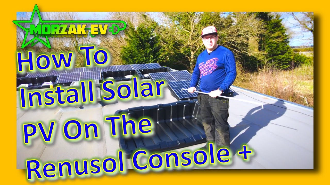 Installing Solar PV on the Renusol Console+ System - YouTube