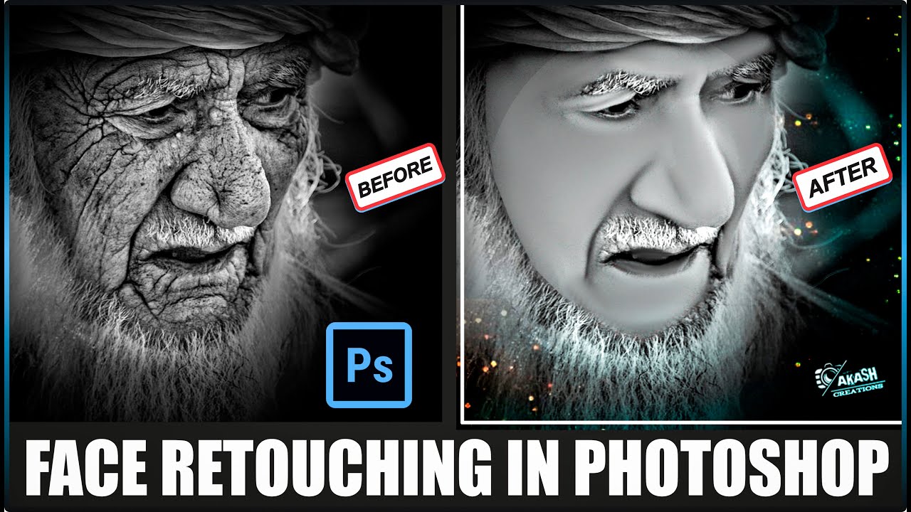 Face Retouching In Photoshop | High-End Skin Retouching | My Design ...