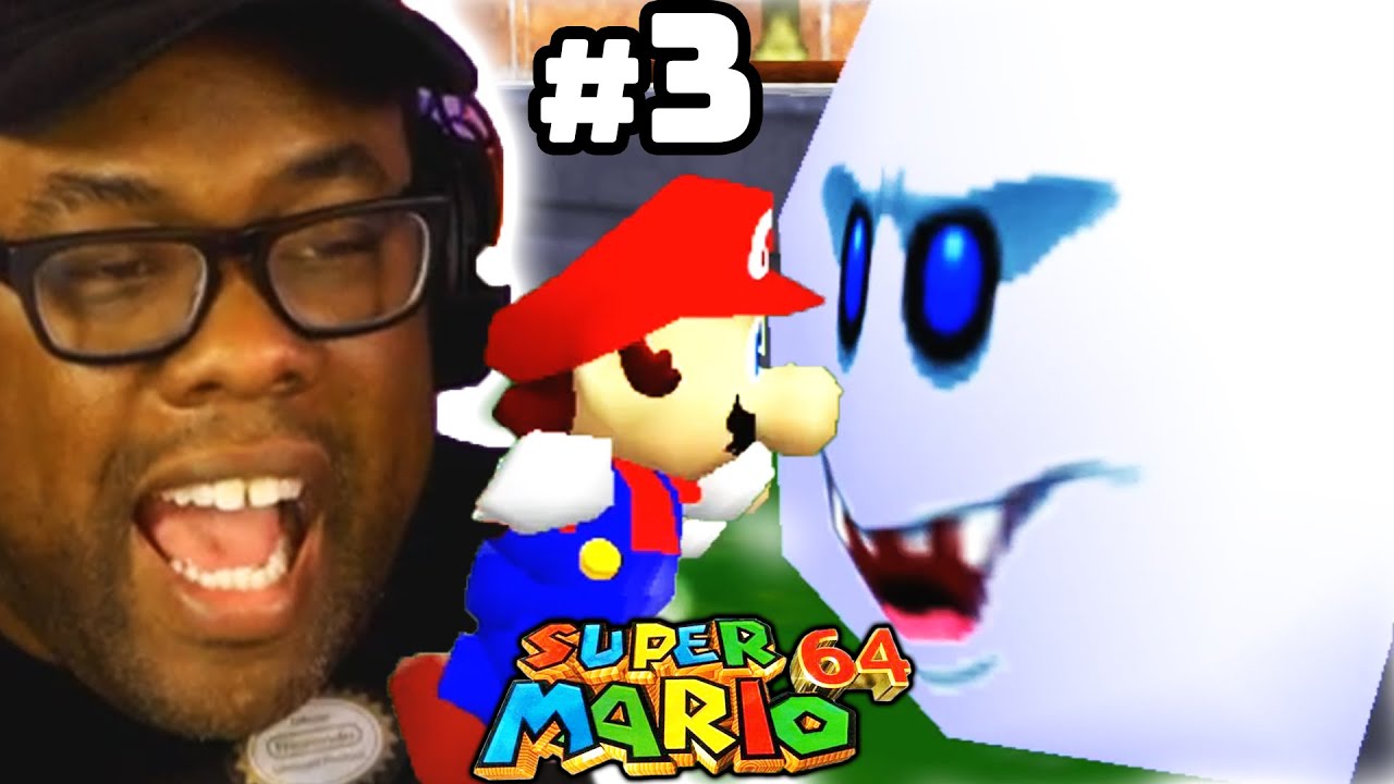 GHOST HOUSE | SUPER MARIO 64 - Part 3 | Super Mario 3D All-Stars - YouTube